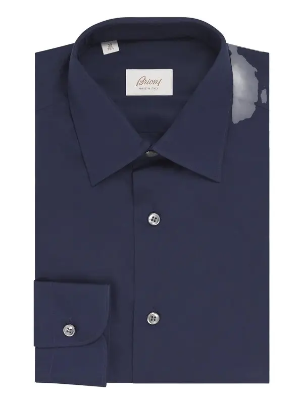 Brioni Cotton Shirt - Blue