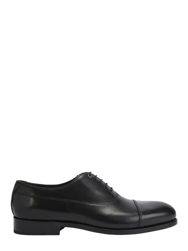 Kurt Geiger Leather Sloane Oxford Shoes - Black