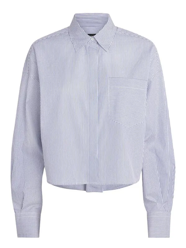 Rag & Bone Cotton Marin Shirt - White