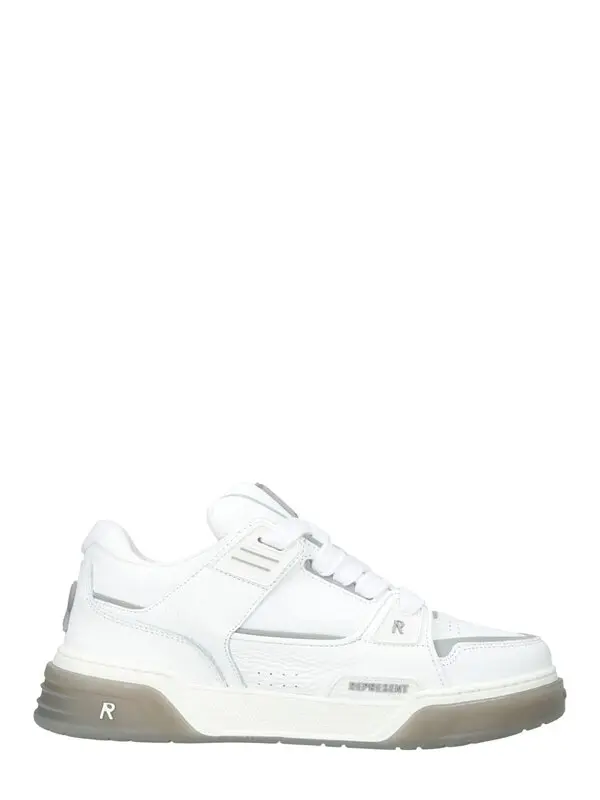 REPRESENT Leather Studio Sneakers - White