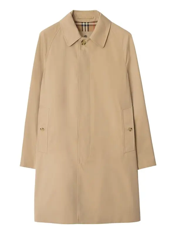 Burberry Mid-length Camden Heritage Car Coat - Beige