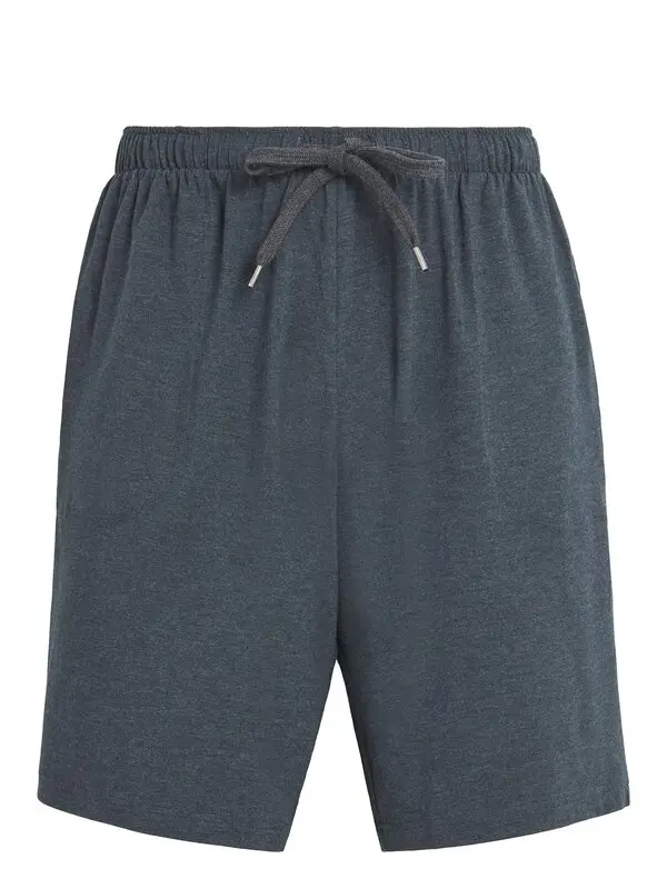Derek Rose Basel Lounge Shorts - Grey