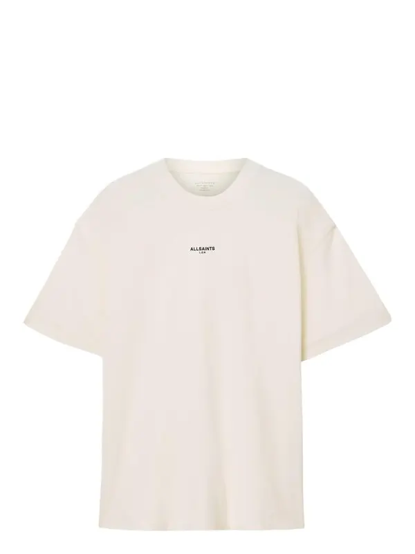ALLSAINTS Organic Cotton Mikro Oversized T-shirt - White