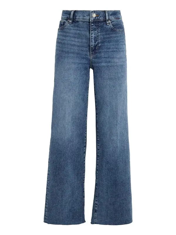FRAME Le Slim Palazzo Wide-leg Jeans - Blue