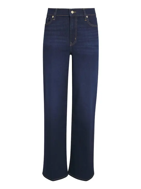 FRAME Le Slim Palazzo Wide-leg Jeans - Blue
