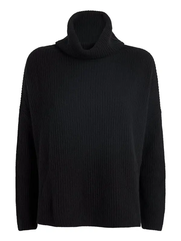 Max & Co. Cashmere Rollneck Sweater - Black