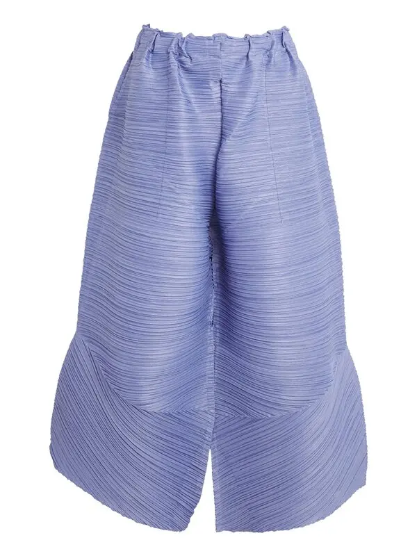 Issey Miyake Thicker Bounce Trousers - Blue