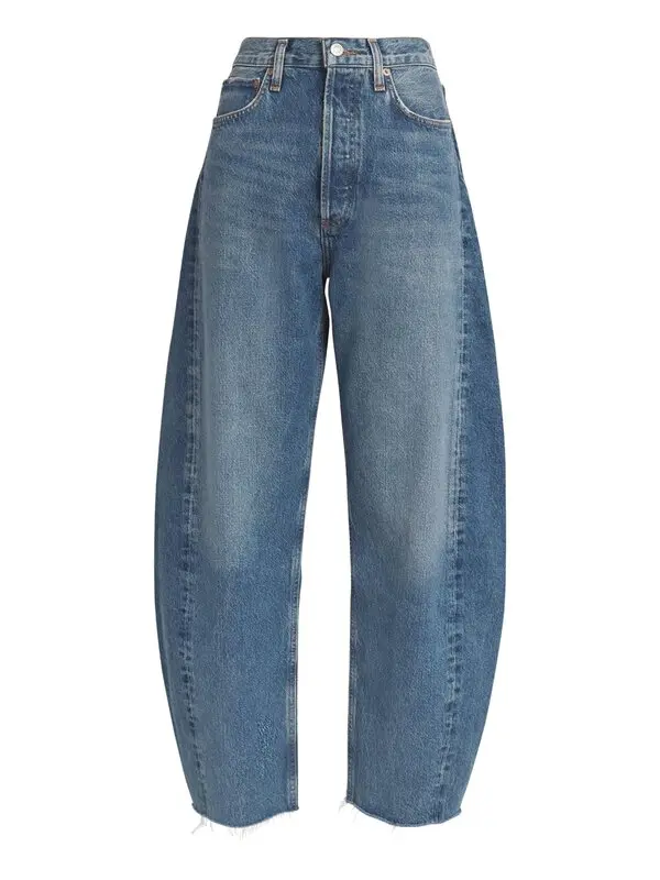AGOLDE Luna Barrel-leg Jeans - Blue