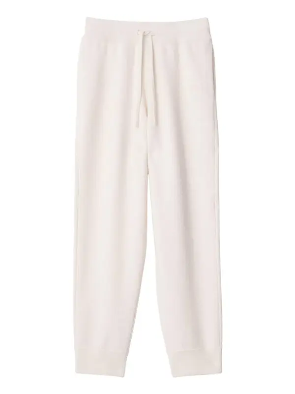 Burberry Cashmere-blend Sweatpants - White
