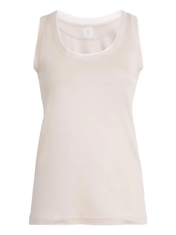 Eleventy Cotton Tank Top - Beige