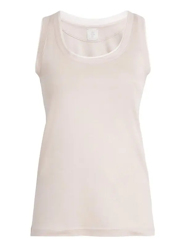 Eleventy Cotton Tank Top - Beige