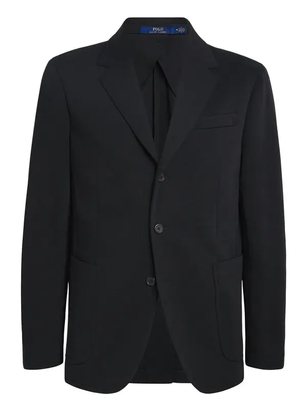 Polo Ralph Lauren Double-knit Blazer - Black