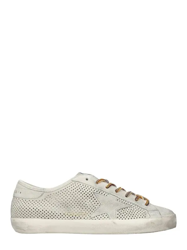 Golden Goose Suede Super-star Sneakers - Grey