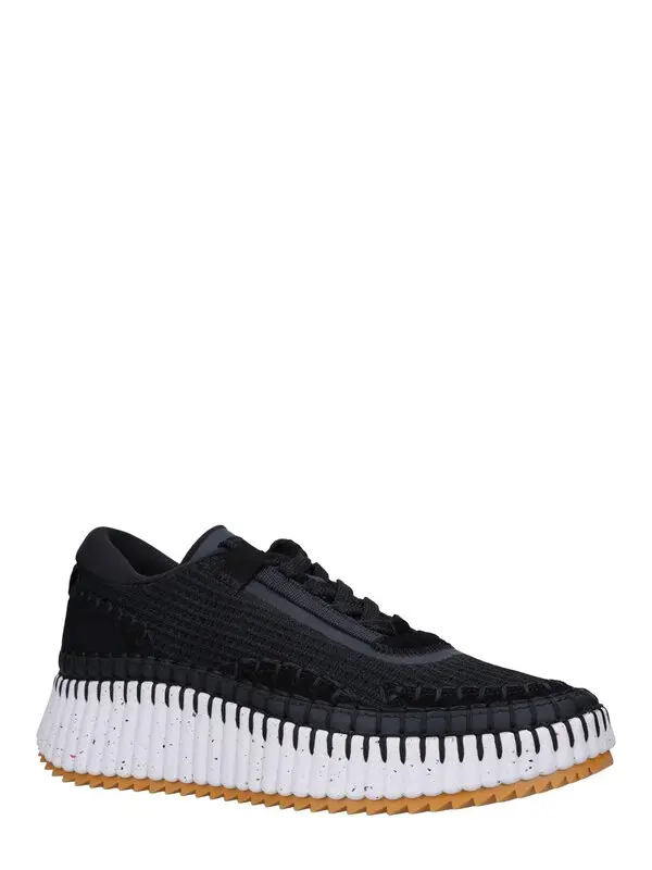 Chloé Nama Runner Sneakers - Black