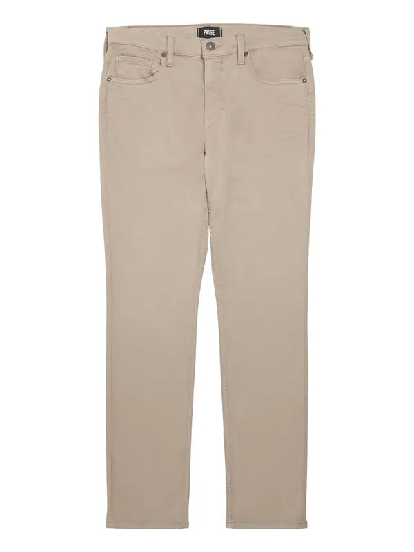 Paige Federal Slim Straight-leg Jeans - Beige