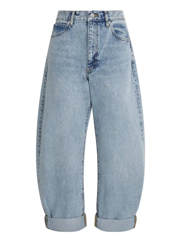 FRAME The Bubble Barrel Jeans - Blue