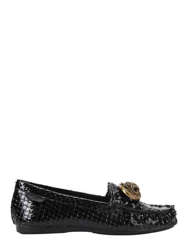 Kurt Geiger Leather Chelsea Loafers - Black