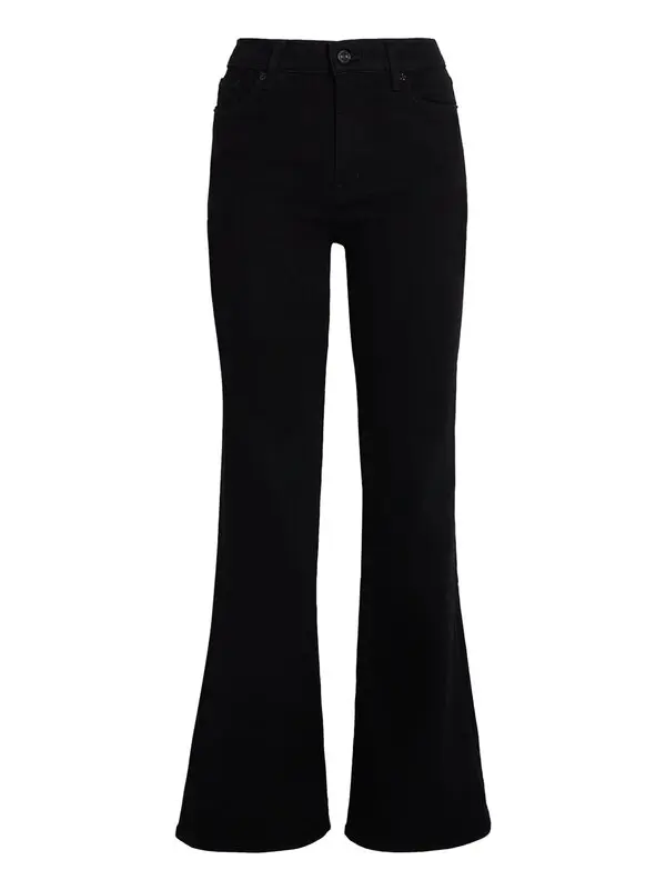 FRAME The Icon Flared Jeans - Black