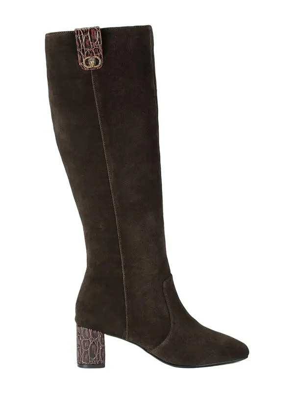 Kurt Geiger Suede Knee-high Boots - Brown