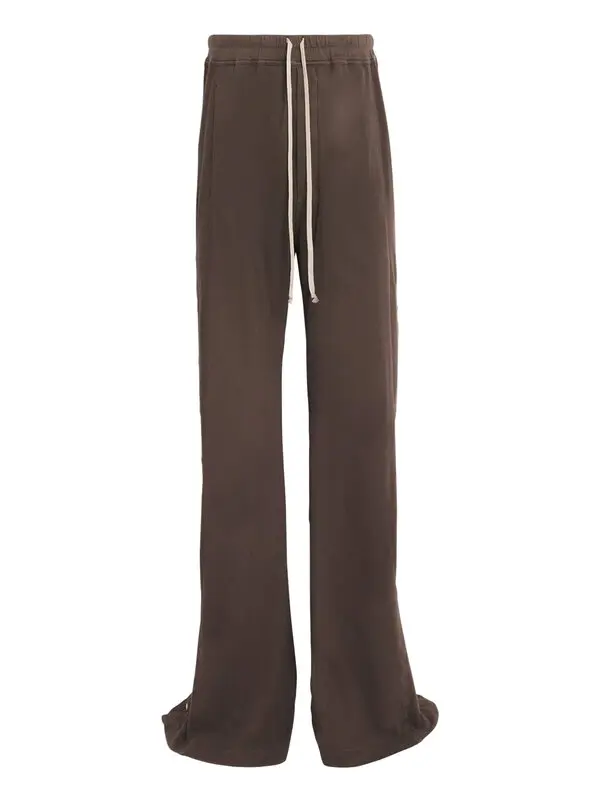 Rick Owens Cotton Pusher Trousers - Brown