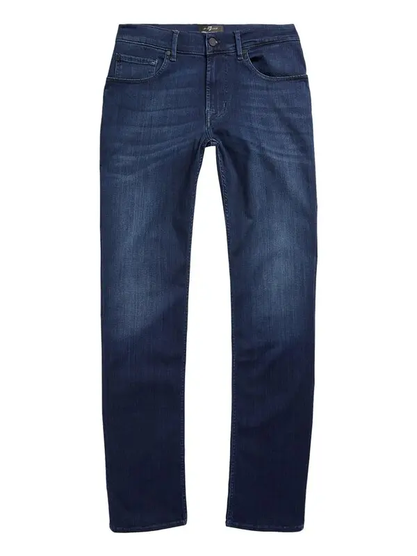 7 For All Mankind Slimmy Luxe Performance Plus Jeans - Blue