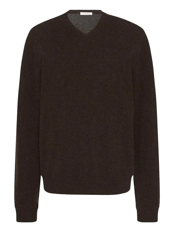 THE ROW Rod Cashmere Sweater - Brown
