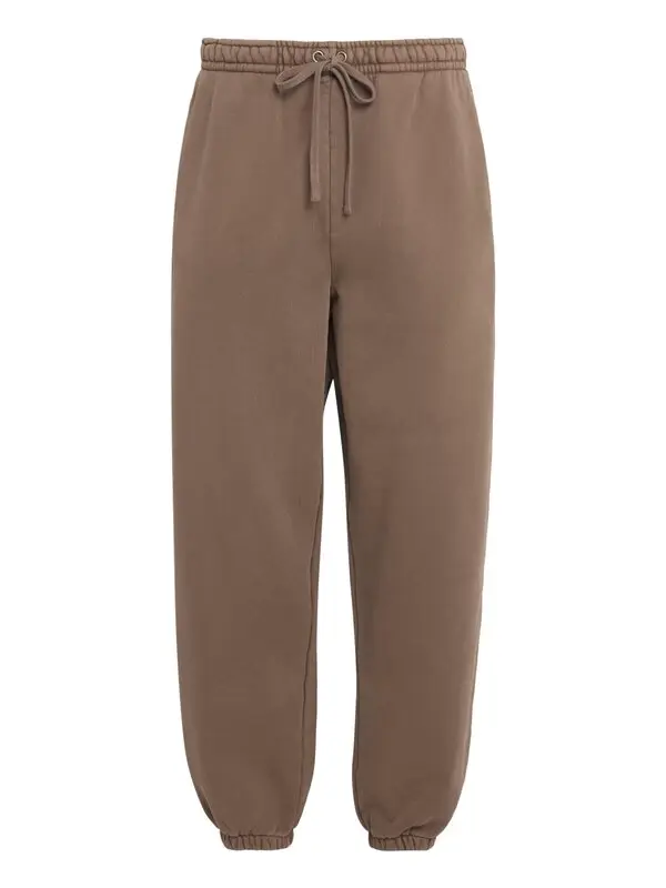 SKIMS Cotton Fleece Cuffed Sweatpants - Beige