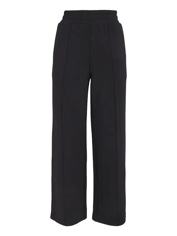 Varley Freesoft Wide-leg Sweatpants - Black