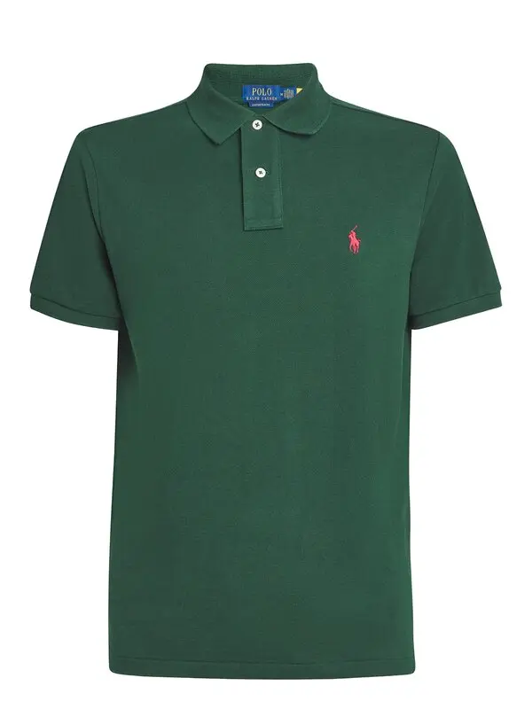 Polo Ralph Lauren Custom Slim-fit Polo Shirt - Green