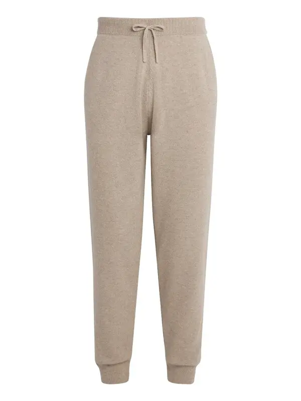 Harrods Cashmere Sweatpants - Beige