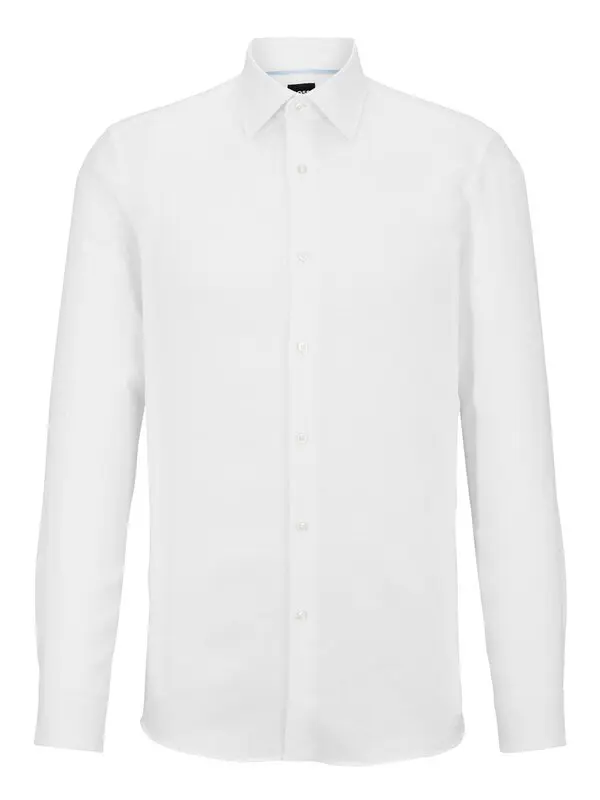 BOSS Linen Shirt - White