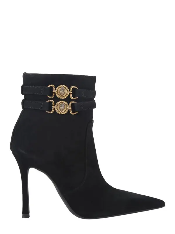 Kurt Geiger Suede Mansion Ankle Boots - Black