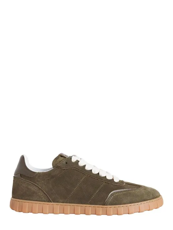 Ami Suede Low-top Sneakers - Brown