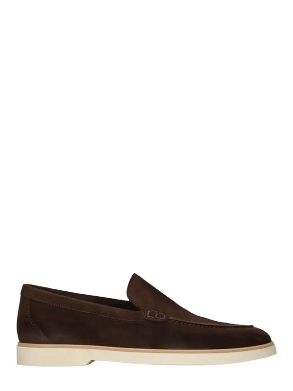 Magnanni Suede Altea Loafers - Brown
