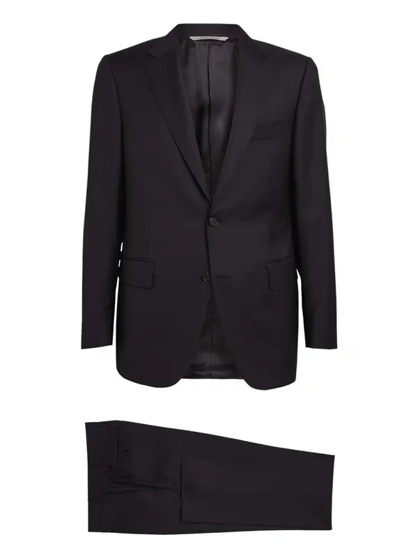 Canali Wool 2-piece Suit - Navy