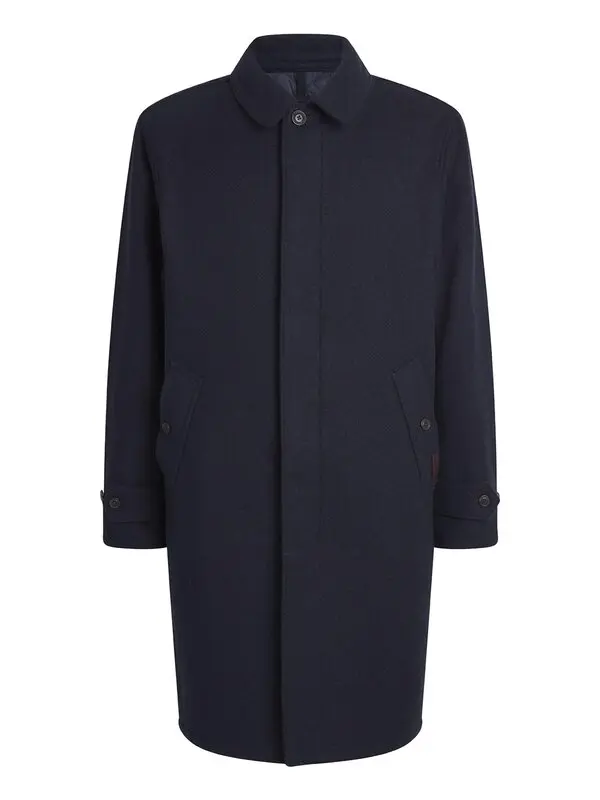 Polo Ralph Lauren Wool Langdon Overcoat - Navy