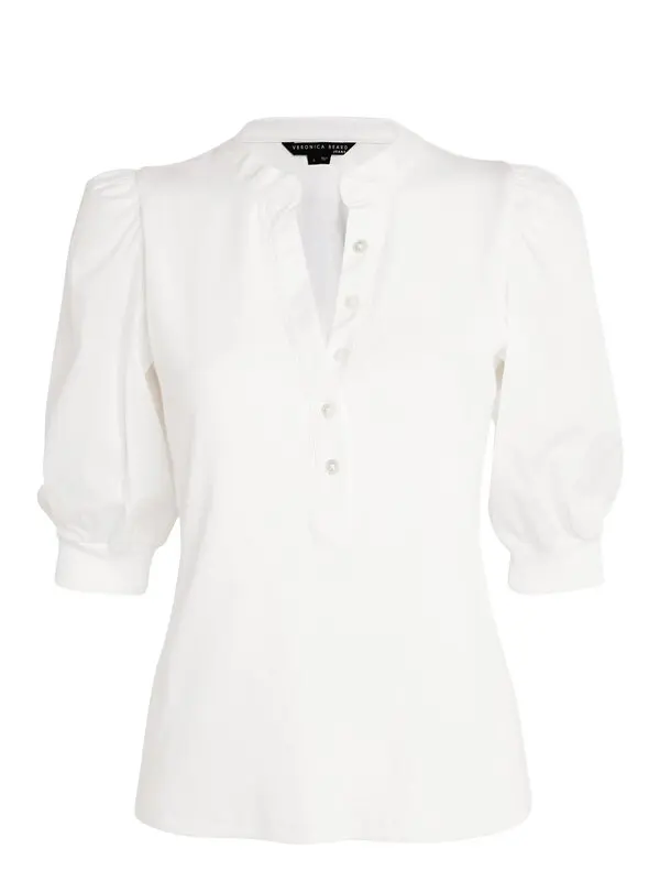 Veronica Beard Coralee Top - White