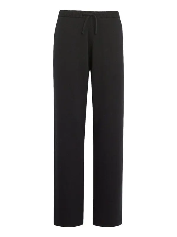 Harrods Cashmere Wide-leg Sweatpants - Navy