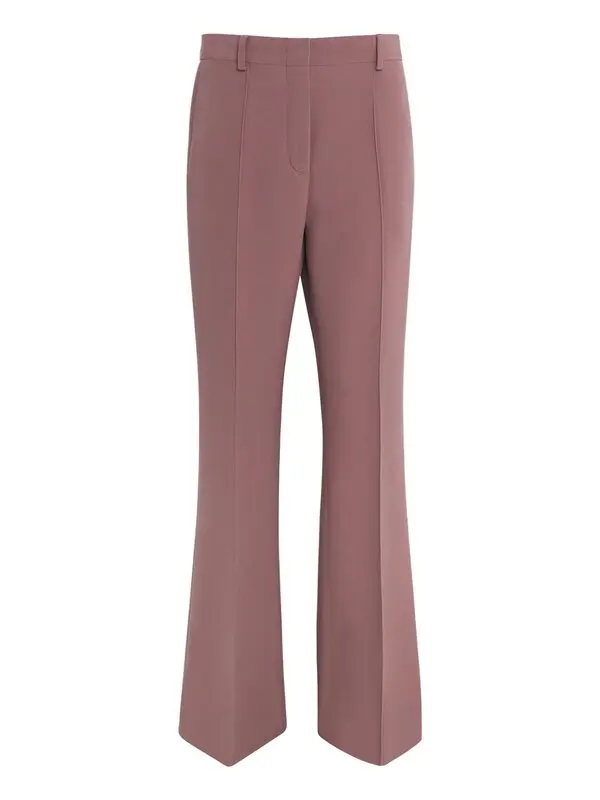 Brioni Silk Flared Trousers - Pink