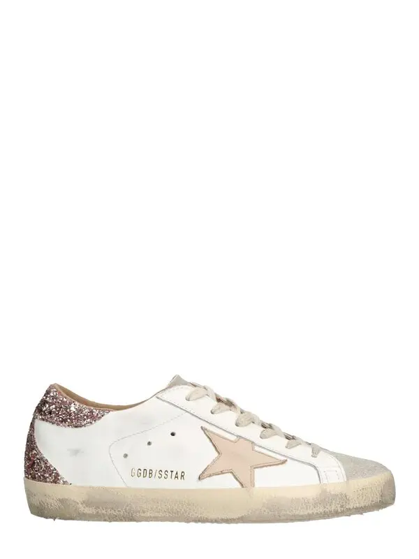 GOLDEN GOOSE Super-star Leather Sneakers - White