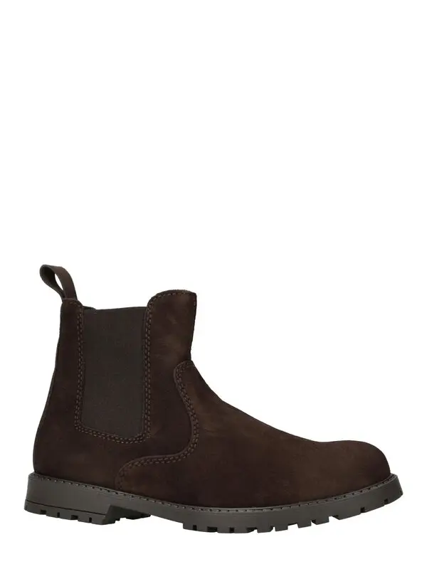 PAPOUELLI Suede Oscar Boots - Brown