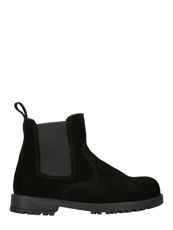 PAPOUELLI Oscar Suede Boots - Black