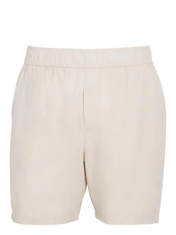 Paige Stretch-cotton Teague Shorts - Ivory