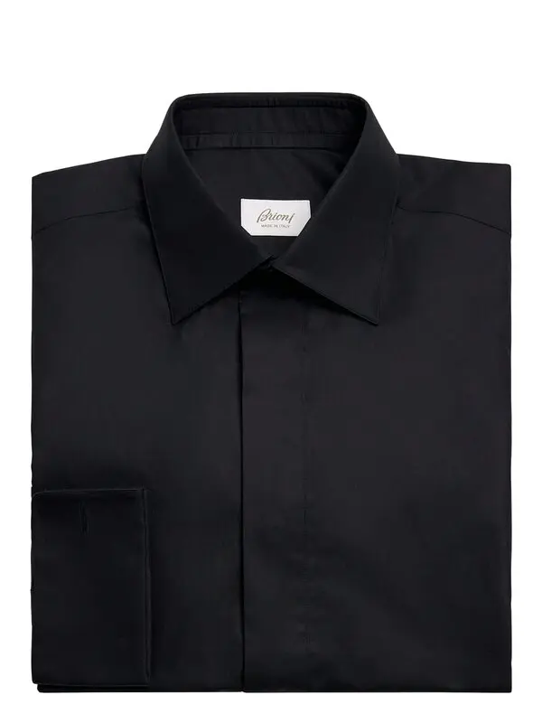 Brioni Cotton Shirt - Black