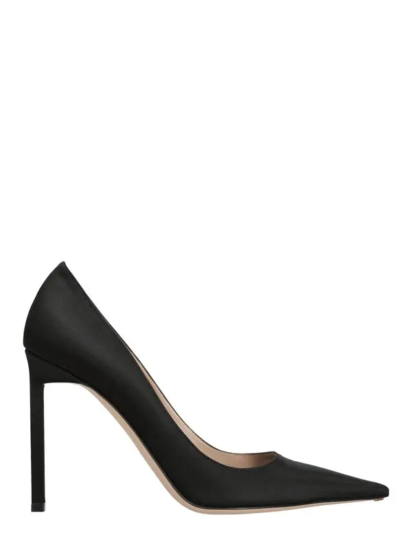 TOM FORD Satin Betty Pumps 105 - Black