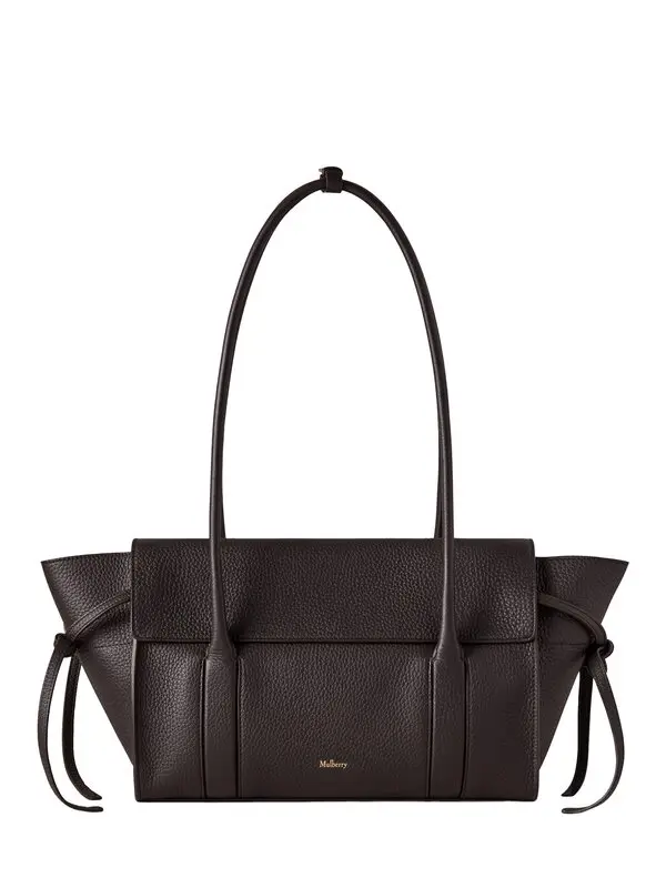 Mulberry Small Leather Soft Bayswater Shoulder Bag - Black