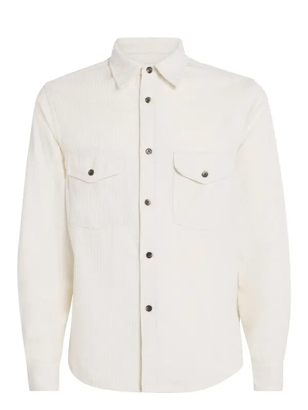 Jacob Cohen Corduroy Shirt - Beige