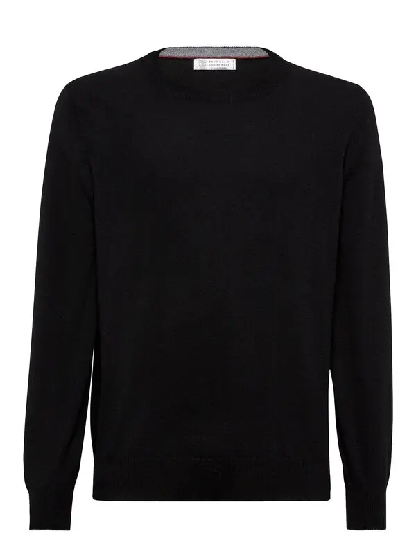 Brunello Cucinelli Cashmere Sweater - Black