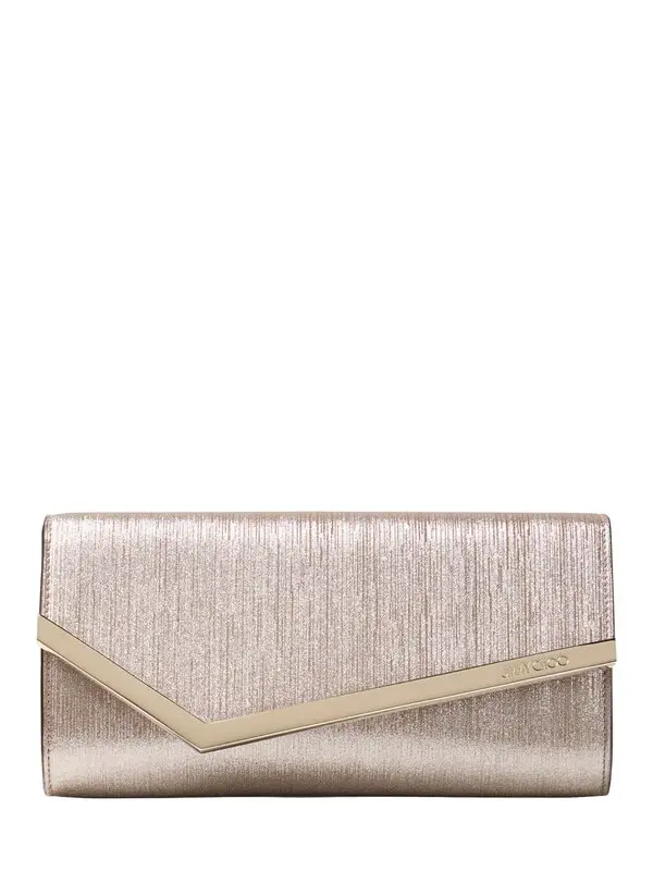 JIMMY CHOO Emmie Clutch - Nude