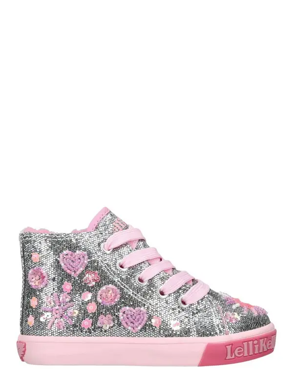 LELLI KELLY Embellished Dafne Sneakers - Silver